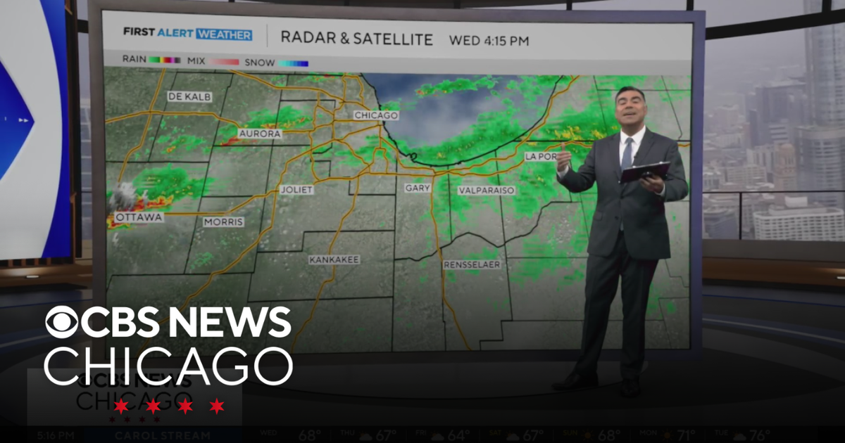 Rain moves out Wednesday night, chilly Thursday morning in Chicago ...
