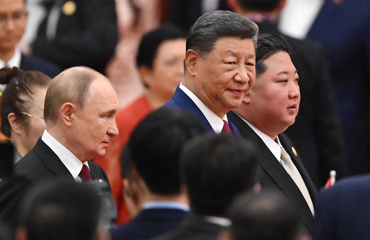 China military parade sees Xi Jinping joined by Putin and Kim Jong Un for huge display of anti-U ...