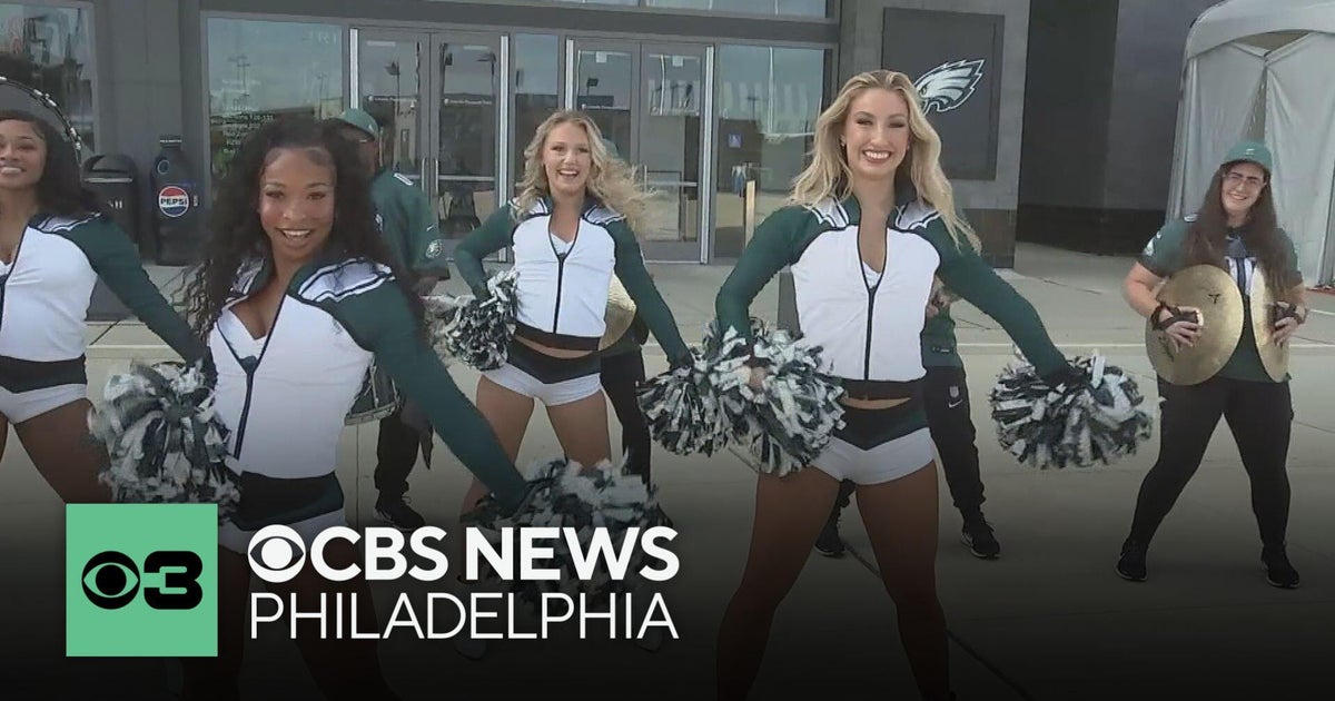 Eagles cheerleaders ready for Birds to fly high at season opener - CBS ...