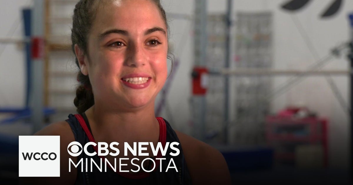Young Minnesota gymnast makes strong debut on national team - CBS Minnesota