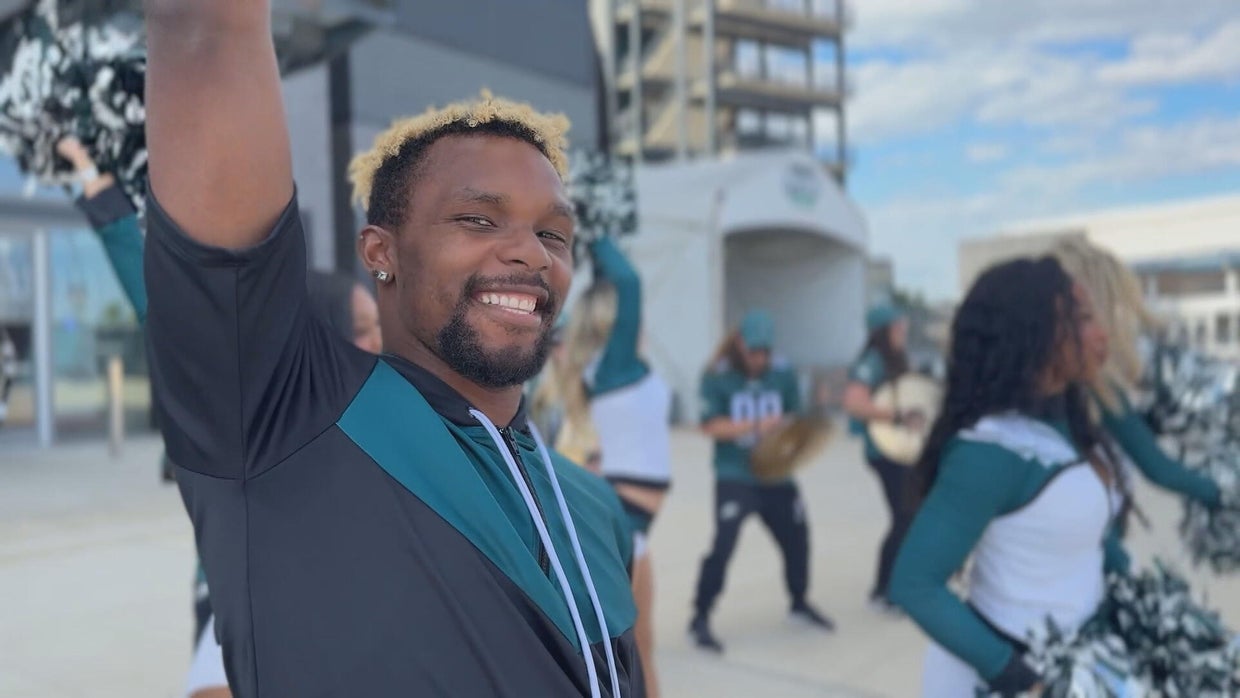 From dare to dream: Eagles cheerleader James LeGette on five seasons ...