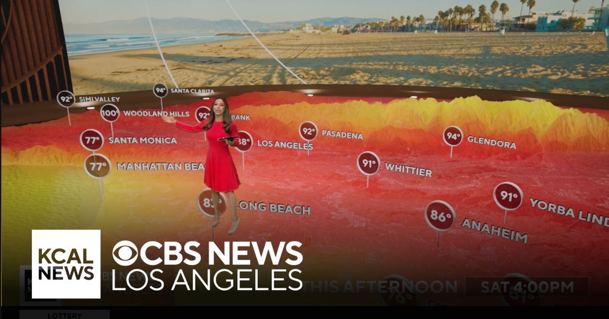 Alex Biston's 6 a.m. forecast | NEXT Weather - CBS Los Angeles