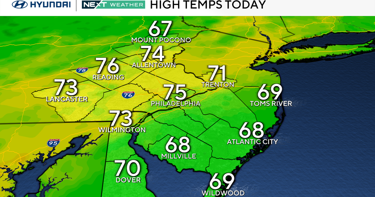 Soggy Sunday showers slowly clear out of Philadelphia area ahead of ...