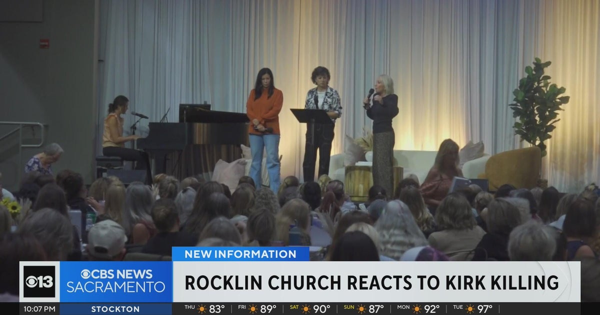 Rocklin church gathers to honor Charlie Kirk after fatal shooting - CBS ...