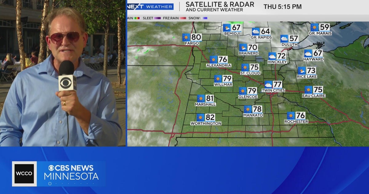 NEXT Weather: 5 p.m. report for Minnesota from Sept. 11, 2025 - CBS ...