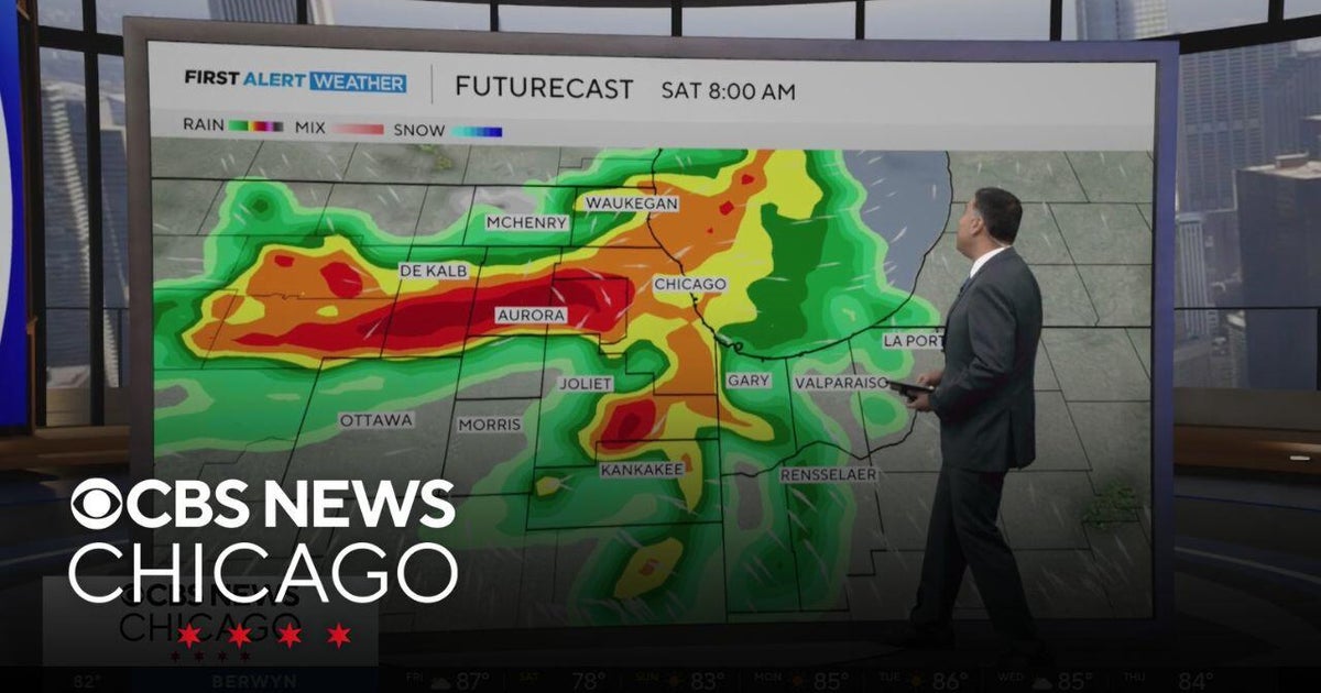 Chicago weather: increasing showers and storms by Saturday morning ...