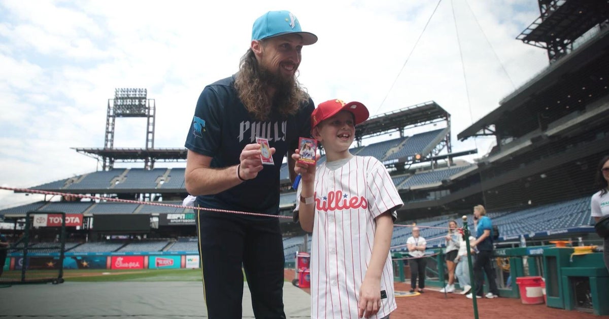 Phillies Matt Strahm, Brandon Marsh meet and sign merch for 8-year-old ...