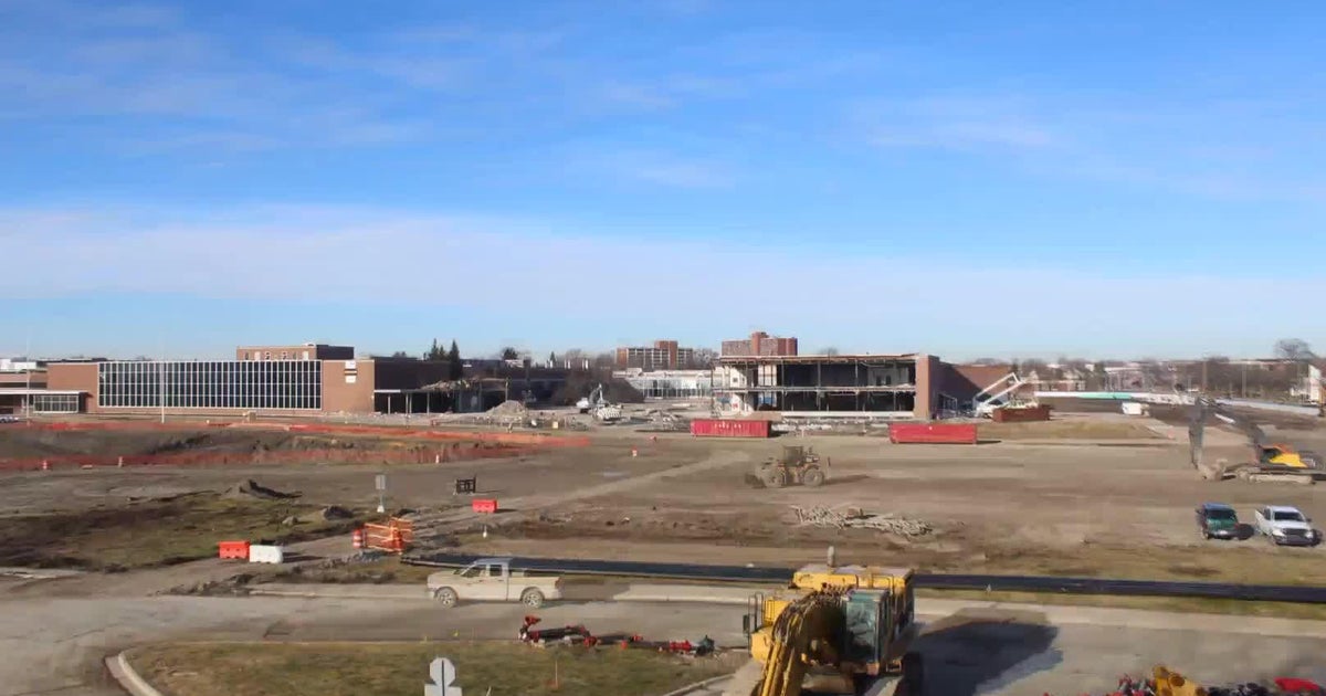 Construction timelapse of new Ford world headquarters - CBS Detroit