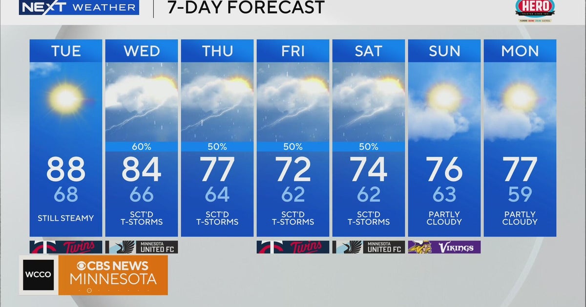 NEXT Weather: 5 a.m. report for Minnesota from Sept. 16, 2025 - CBS ...