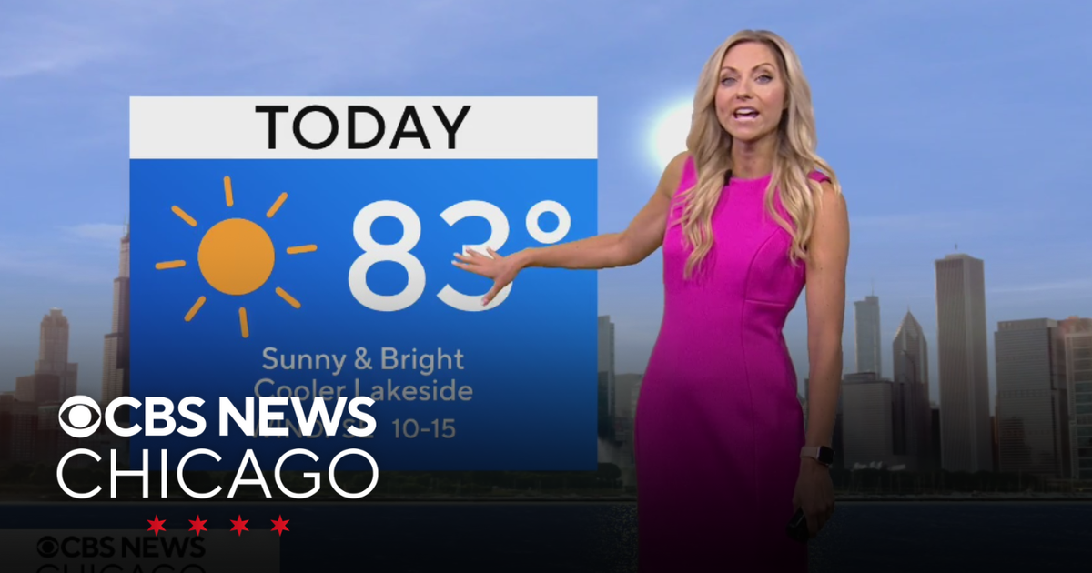 Mostly sunny day in Chicago - CBS Chicago