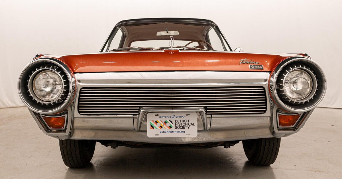 Rare 1963 Chrysler Turbine to go on display at Detroit Historical ...