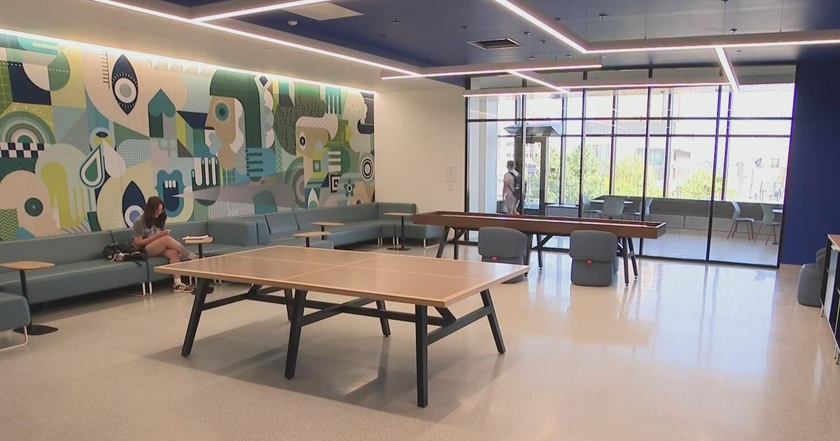 New recreation center unveiled on Pitt's campus in Oakland - CBS Pittsburgh