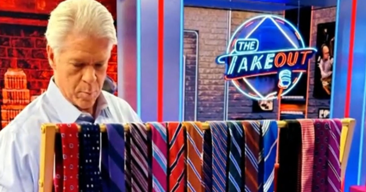 Untangling "The Takeout" tie rack - CBS News