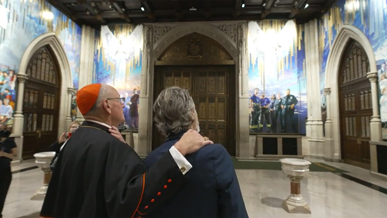 An artist's remarkable new vision for St. Patrick's Cathedral - CBS News