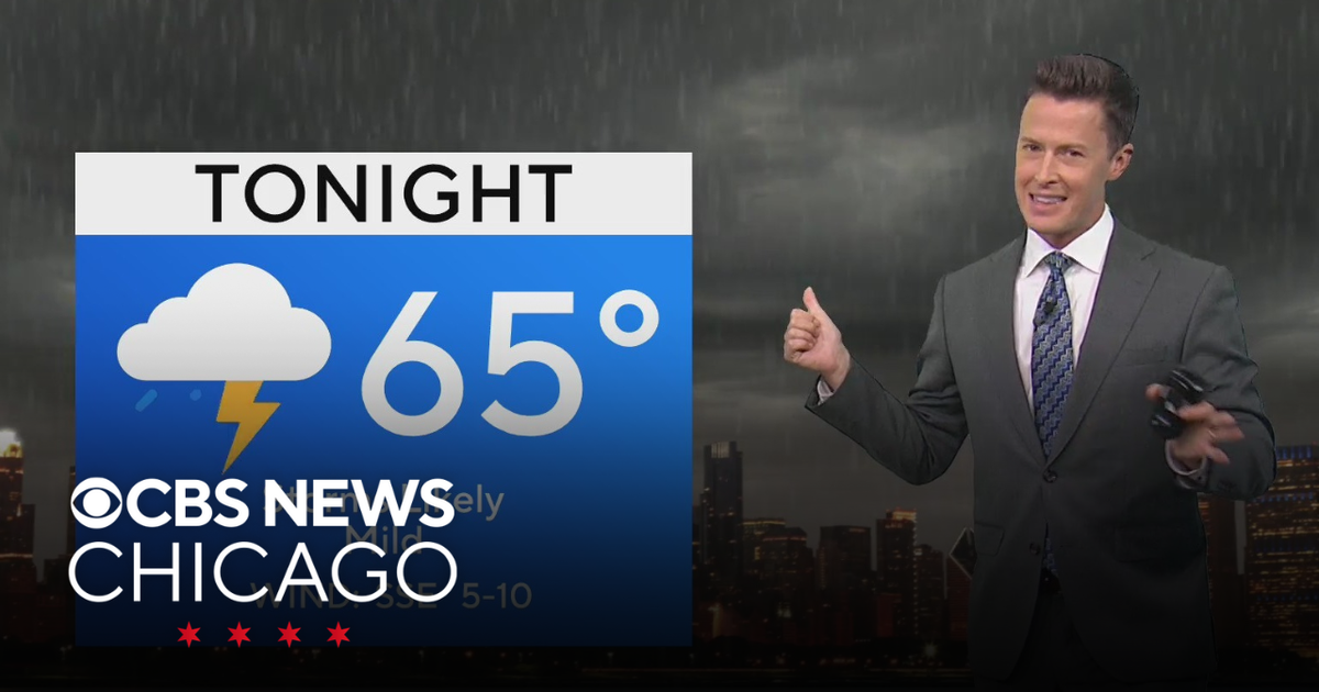 Rounds of showers, possible thunderstorms in Chicago - CBS Chicago