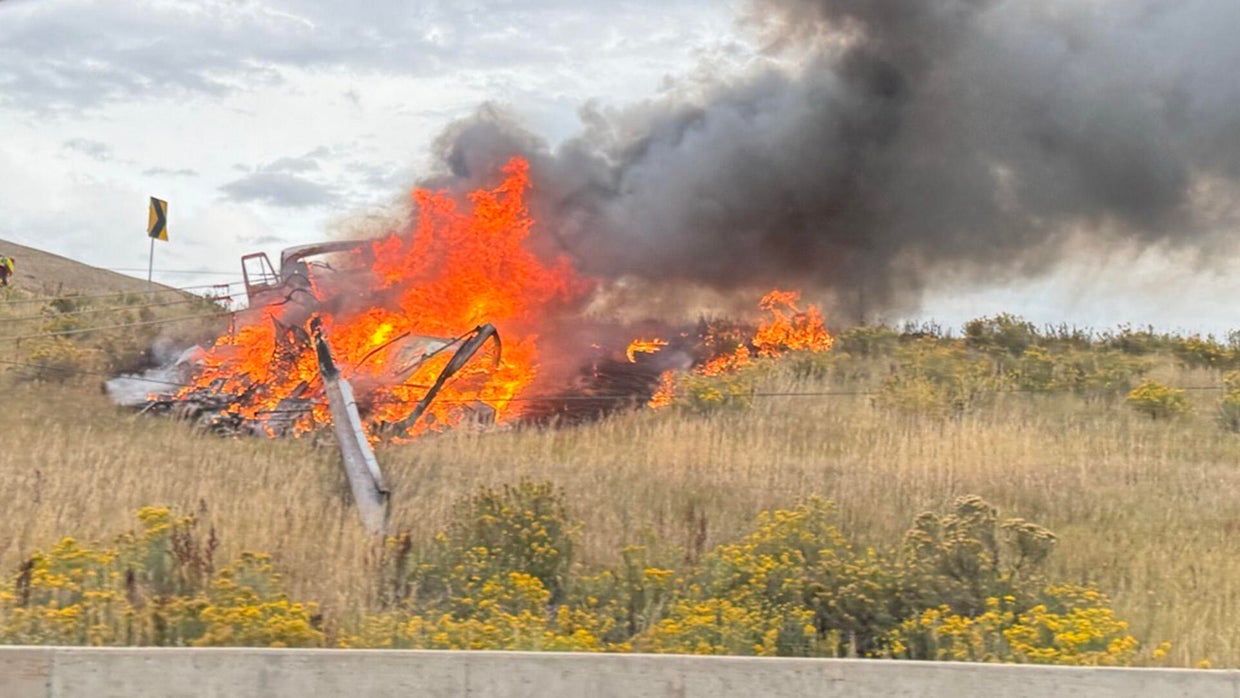 Truck fire along I-70 just west of Denver closes exit ramp to C470 for ...