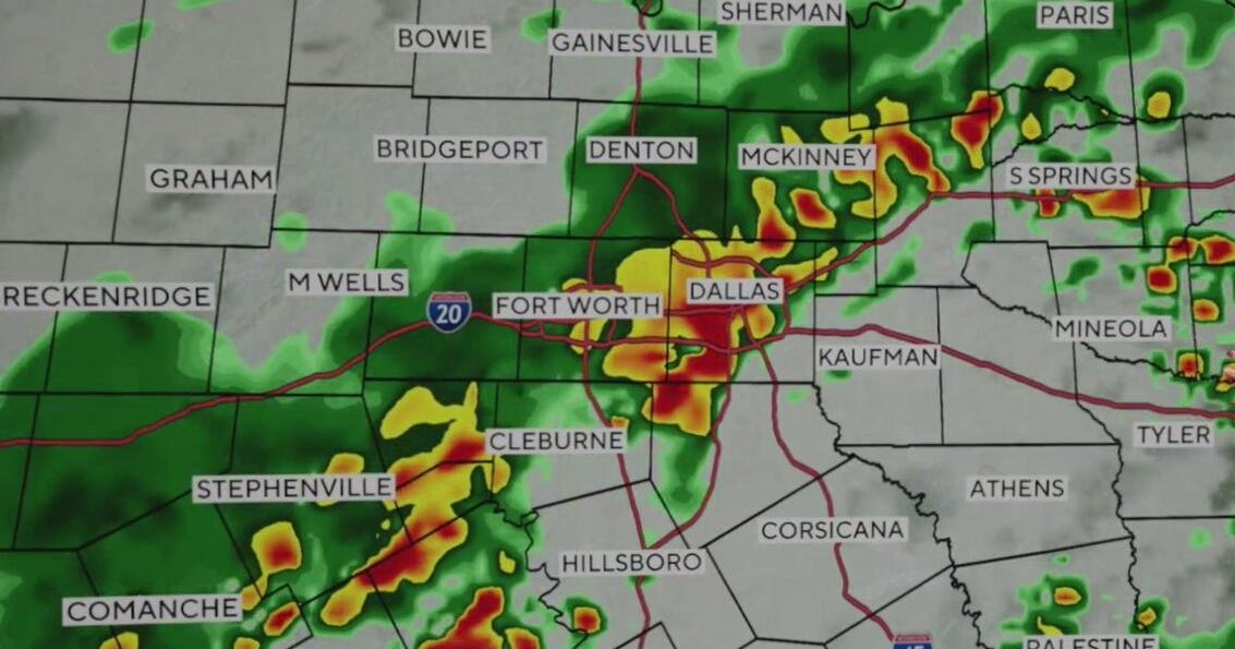 Round two of severe storms may impact DFW morning commute, bring flood ...