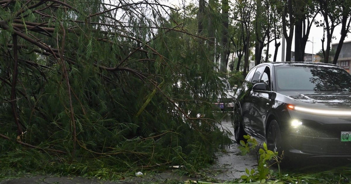 Super Typhoon Ragasa pummels China - CBS News