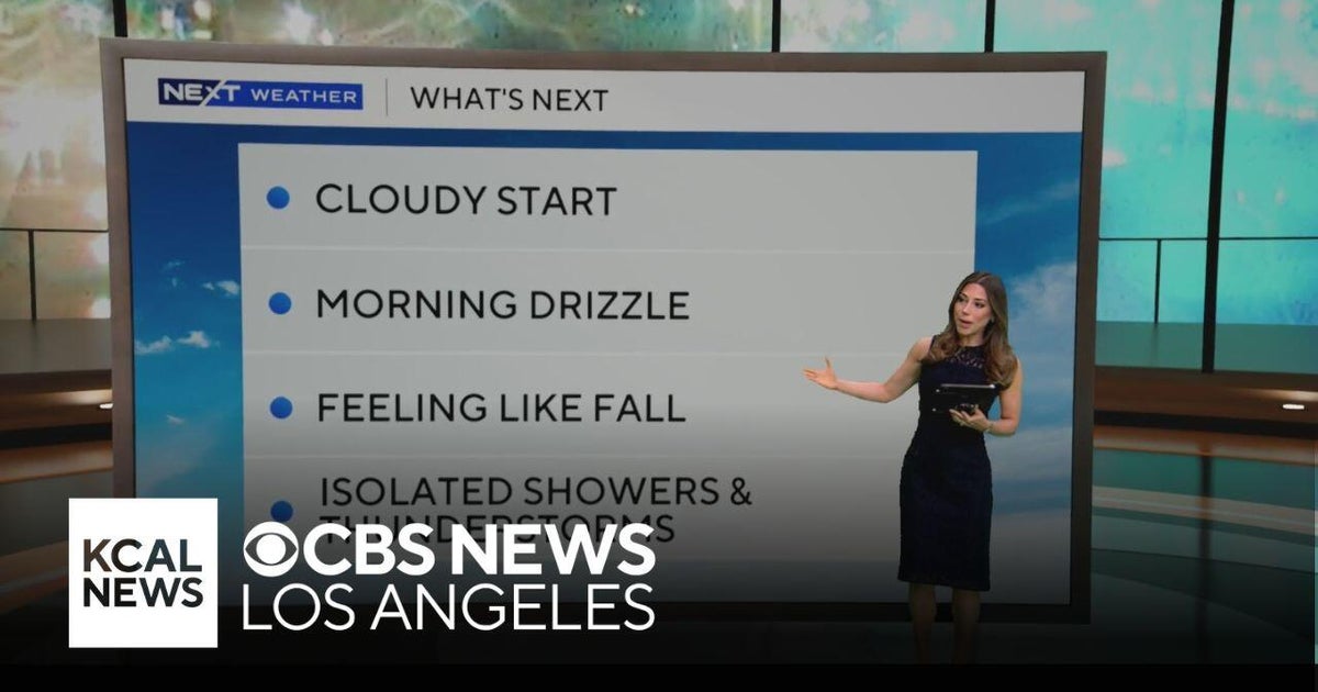 Alex Biston’s NEXT Weather forecast - CBS Los Angeles