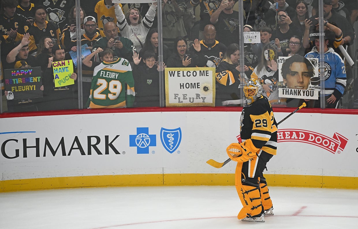 Photos show Marc-Andre Fleury's final game in Pittsburgh Penguins ...