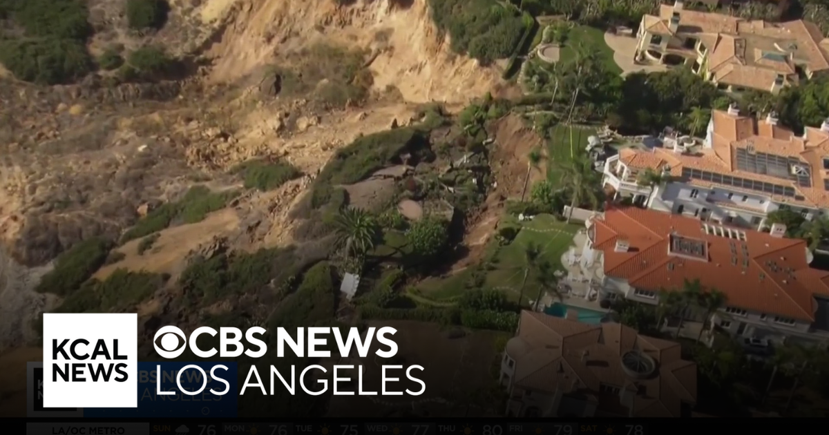 Landslide causes damage behind several homes in Rancho Palos Verdes ...