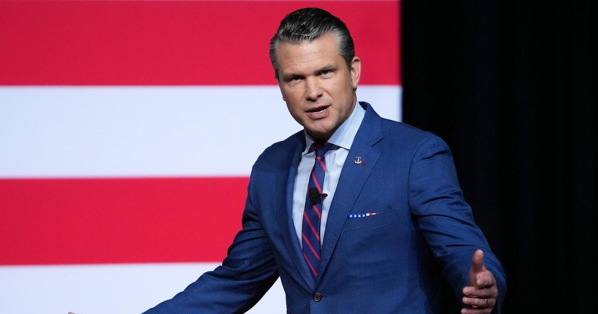 Watch: Pete Hegseth addresses military leaders at Quantico - CBS News
