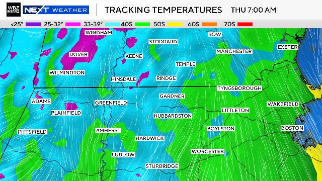 Fall foliage map shows where colors are peaking in New England as ...
