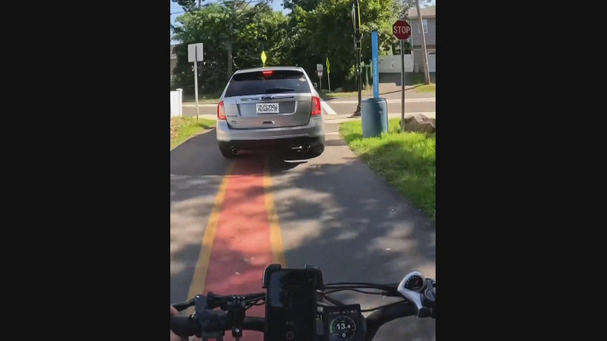Saugus community worried about cars taking wrong turn onto bike path ...
