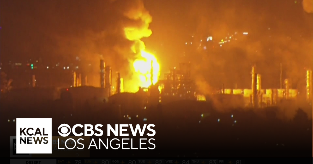 How the El Segundo refinery fire can affect California gas prices - CBS ...