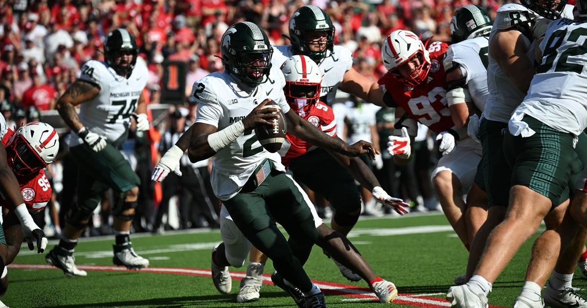 Michigan State beat by Nebraska 38-27; QB Chiles throws 2 interceptions ...
