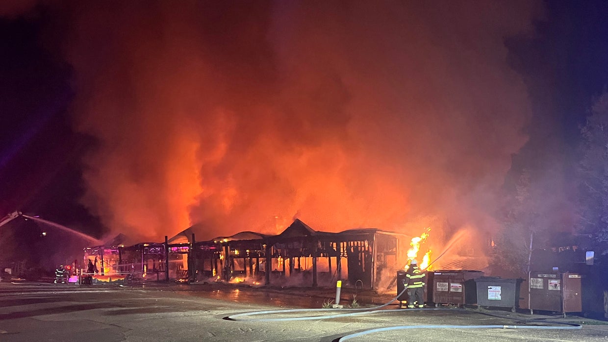 Fire destroys shopping center in Nederland, investigation set to begin ...