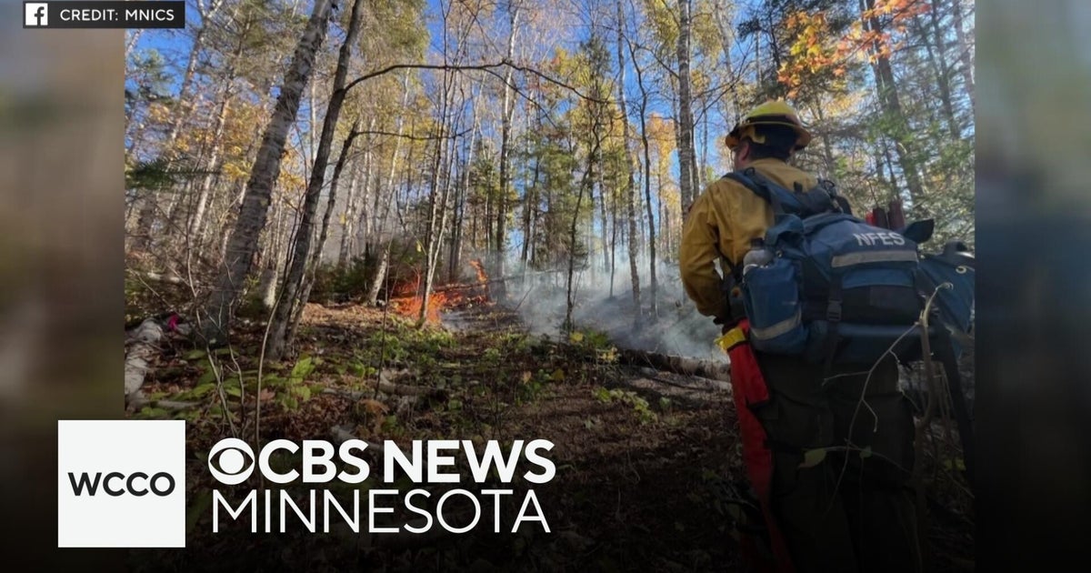 Wildfire on Minnesota's North Shore 70% contained, officials say - CBS ...