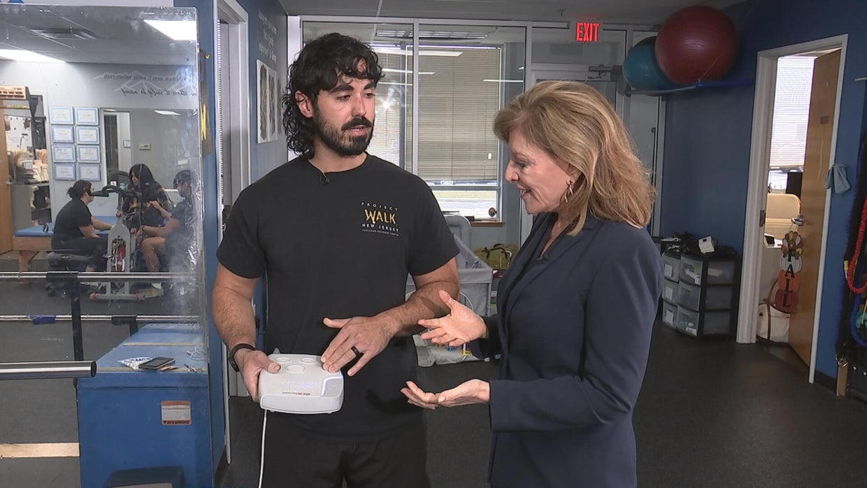 New Jersey lifeguard slowly regains movement with first-of-its-kind ...