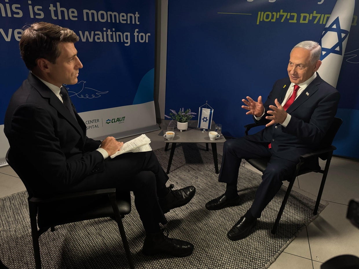 Netanyahu says Israel giving "peace a chance," but no Palestinian state ...