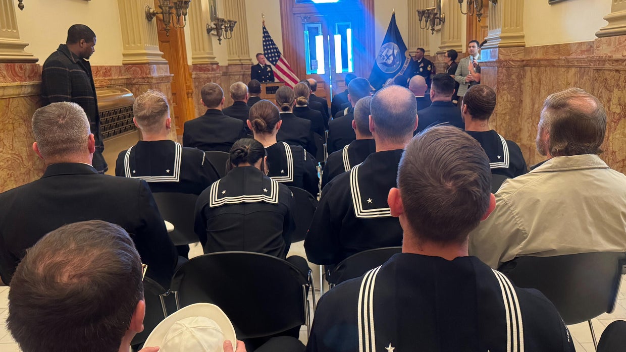 Navy celebrates 250 years of service at Colorado State Capitol - CBS ...