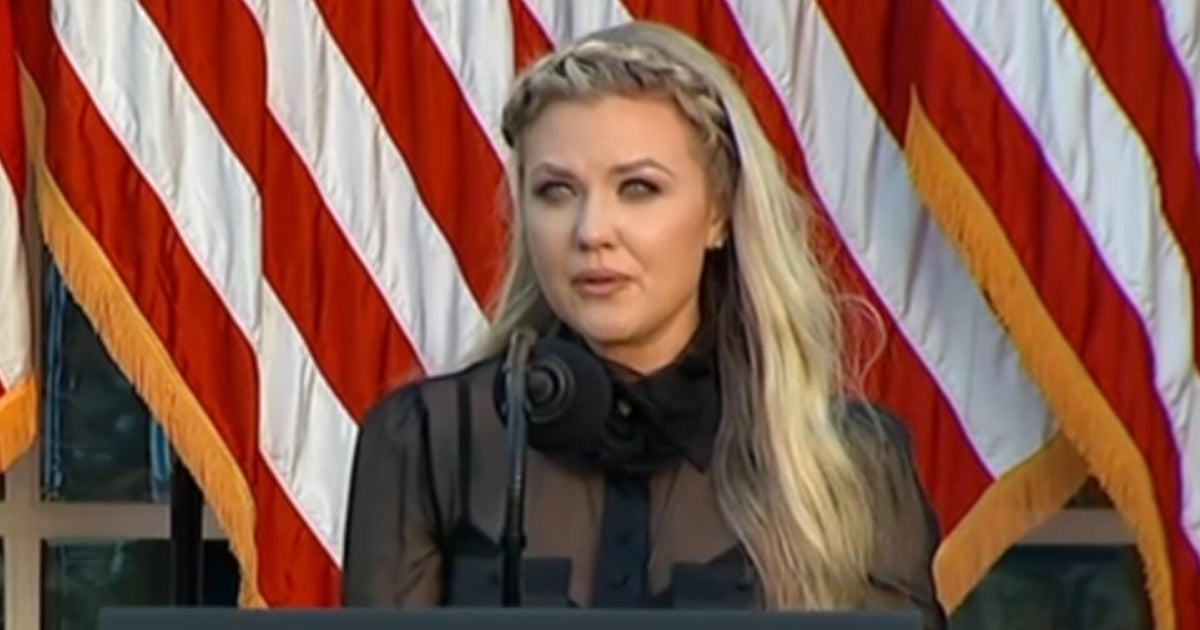 Erika Kirk speaks at Charlie Kirk Presidential Medal of Freedom ceremony - CBS News