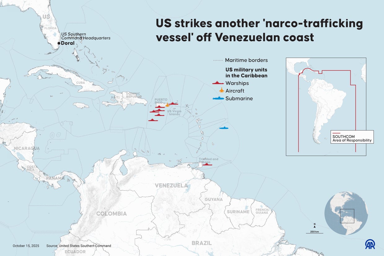 Venezuela's Maduro orders new military exercises after U.S. military ...