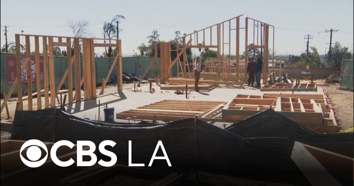 Habitat for Humanity begins rebuilding homes in Altadena - CBS Los Angeles