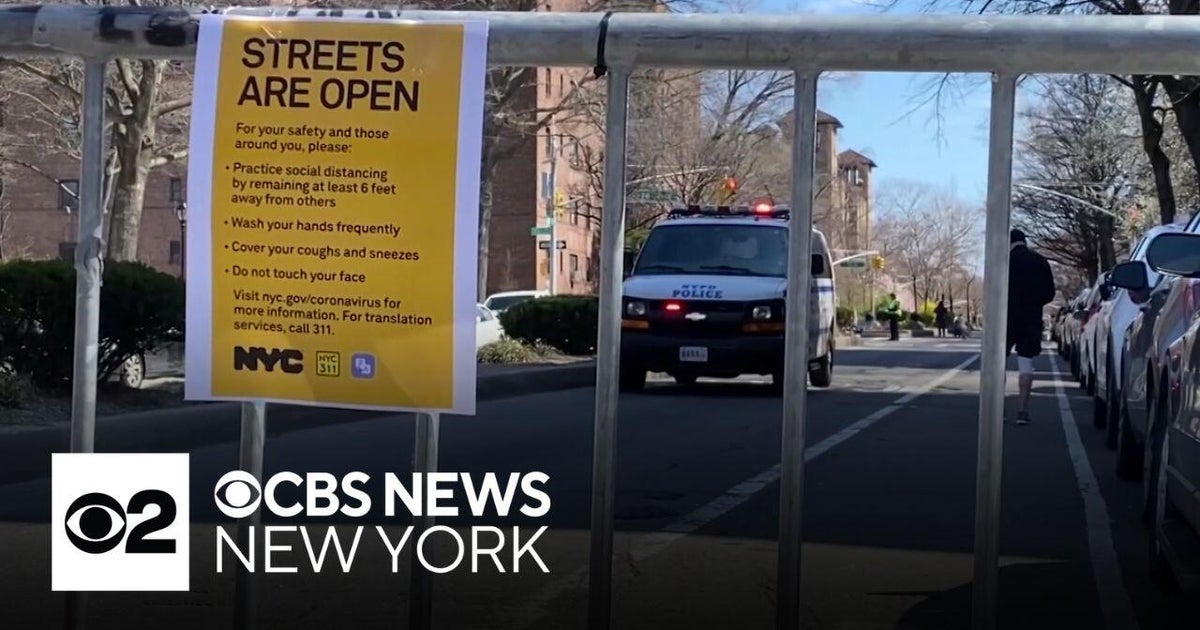 Disability advocates sue over NYC Open Streets program - CBS New York