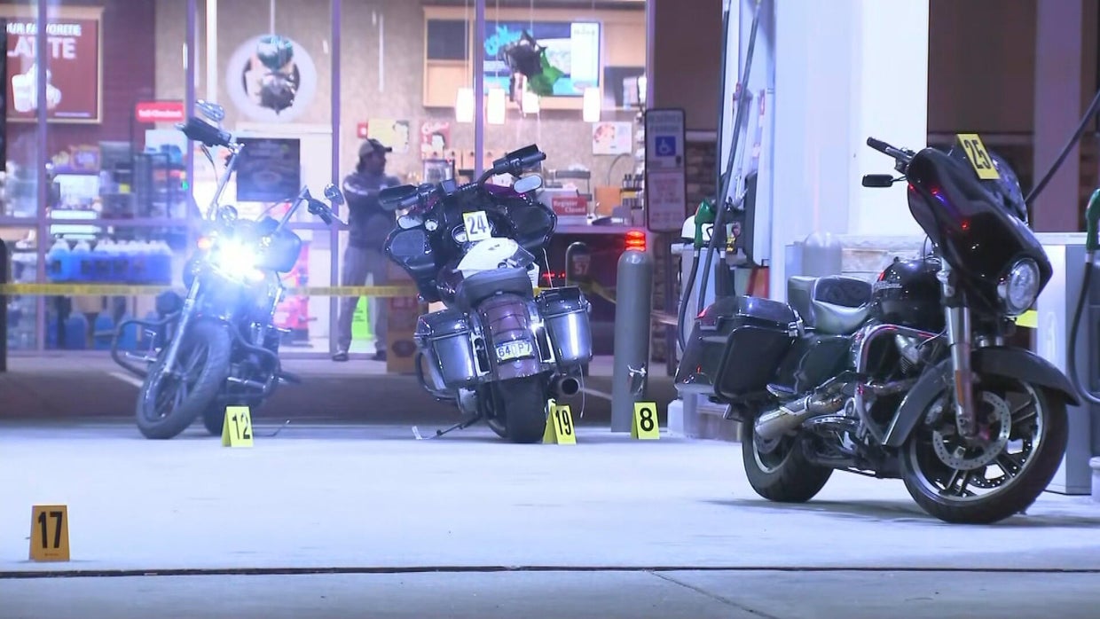 6 injured after shooting involving 2 rival motorcycle gangs at ...