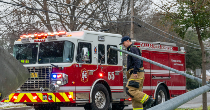 Two firefighters hospitalized after intense Dallas condo fire damages ...