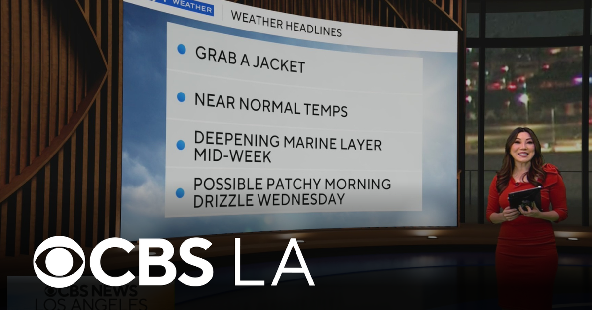 Amber Lee's 6 a.m. forecast | NEXT Weather - CBS Los Angeles