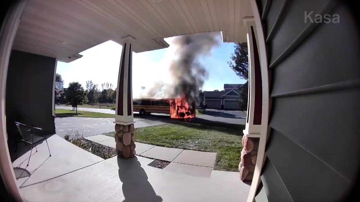 A Bethel mother noticed her child's school bus on fire. Then she helped ...