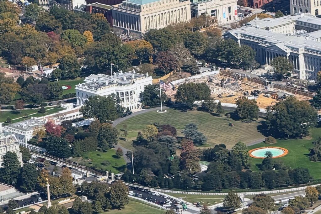 White House demolishes East Wing as Trump says he'll donate "millions ...