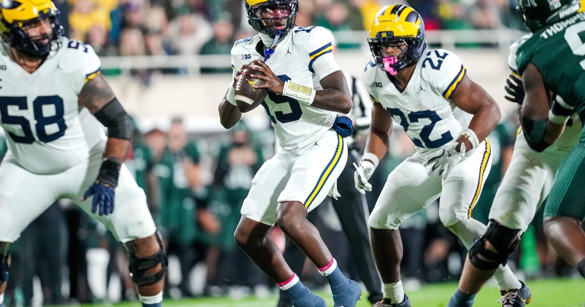 No. 25 Michigan triumphs over Michigan State 31-20 - CBS Detroit