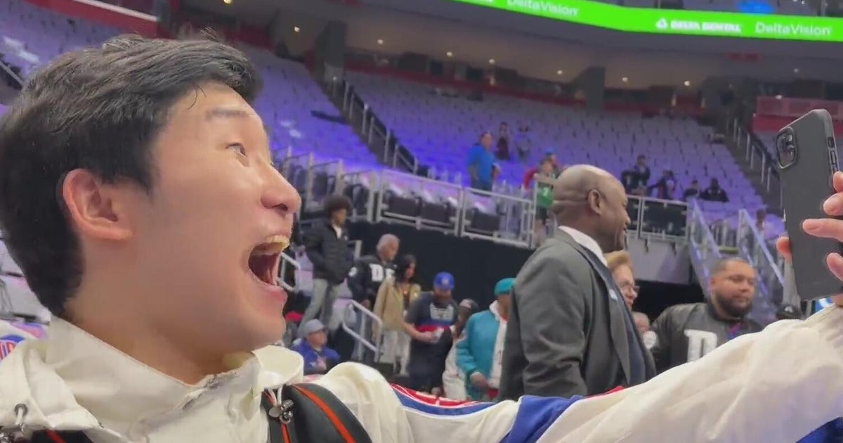Meet Tom Hur, South Korea's Detroit Pistons superfan - CBS Detroit