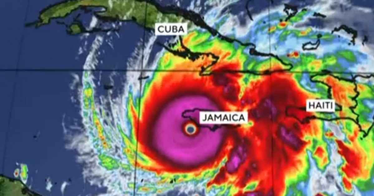 Hurricane Melissa's latest predicted track as storm makes landfall in ...