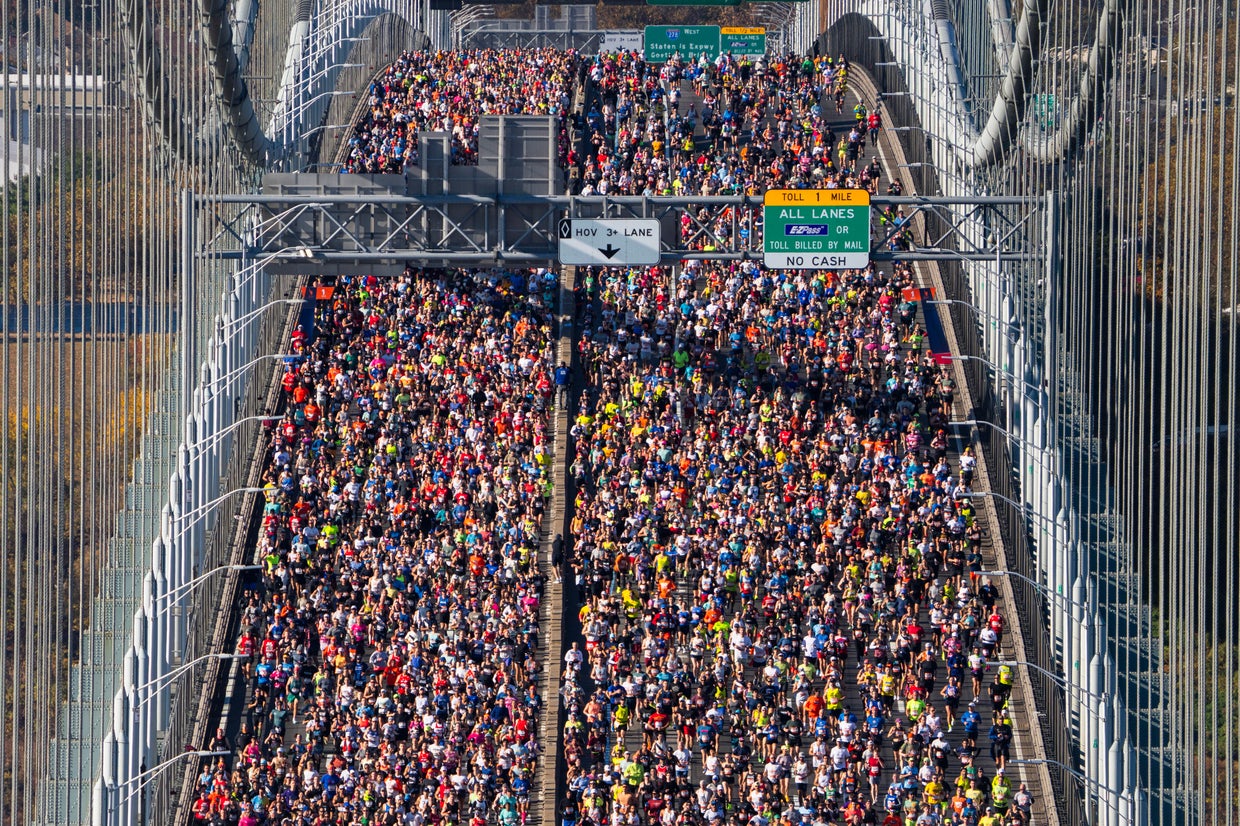 NYC Marathon 2025 start times and how to track the race - CBS New York