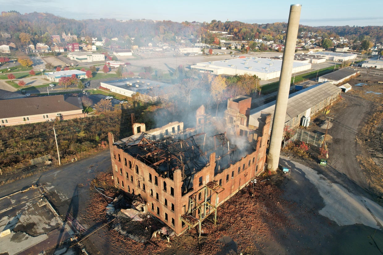 Early-morning flames destroy historic Bantam Jeep building in Butler ...