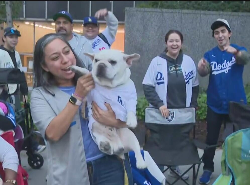 Dodgers fans from near and far celebrate their World Series champions ...